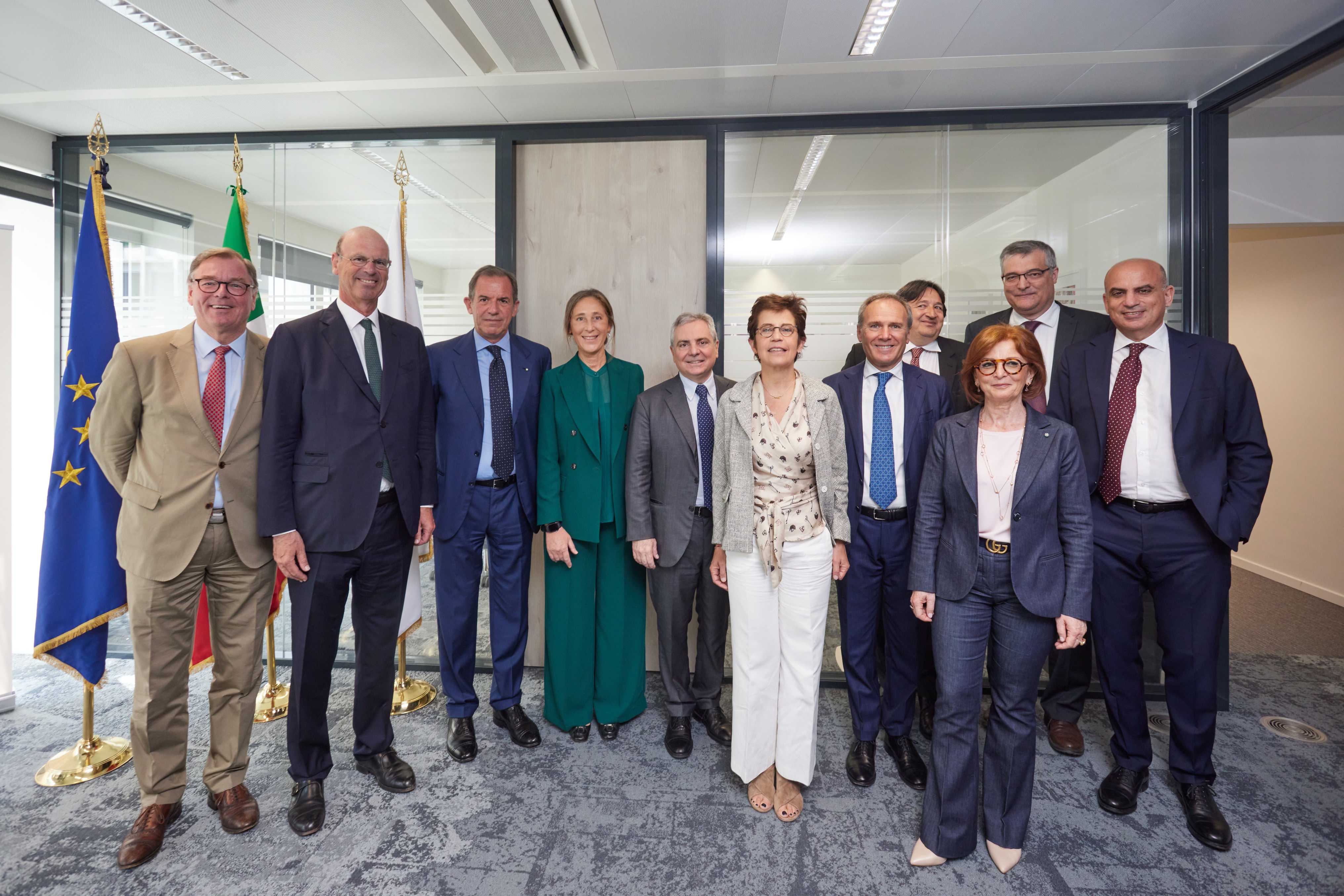 Inaugurato nuovo ufficio a Bruxelles di CDP, Autostrade per l’Italia ...